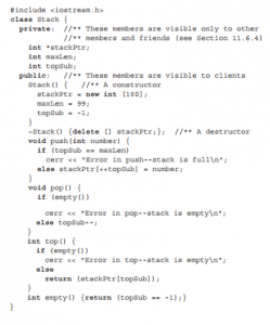 Programming Language Concept » Session VIII: Abstract Data Type